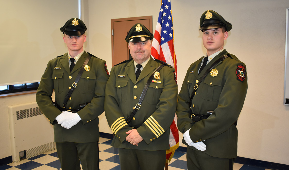 Two marine patrol officers complete training - Island Institute
