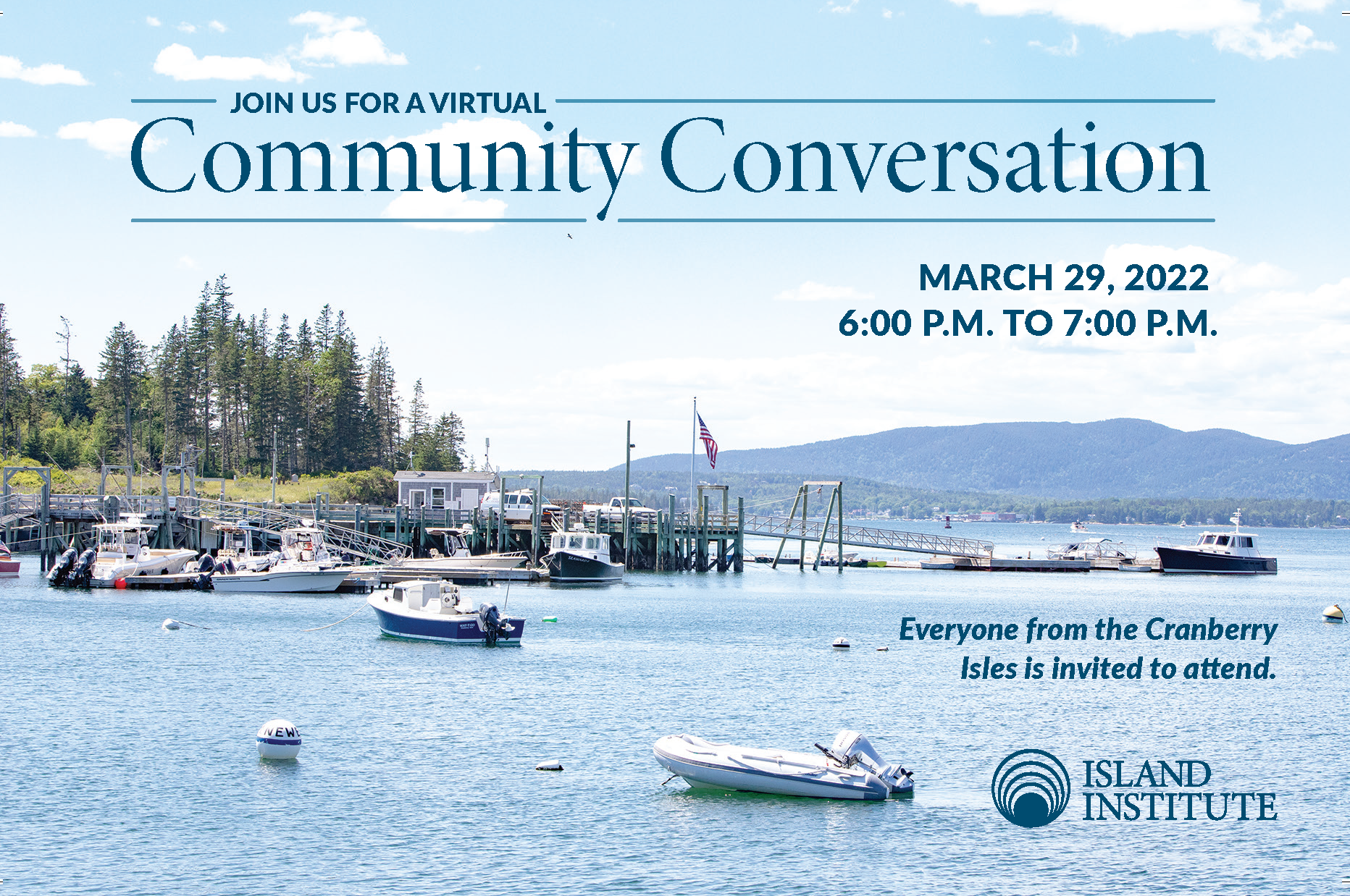 Community Conversation - Cranberry Isles - Island Institute